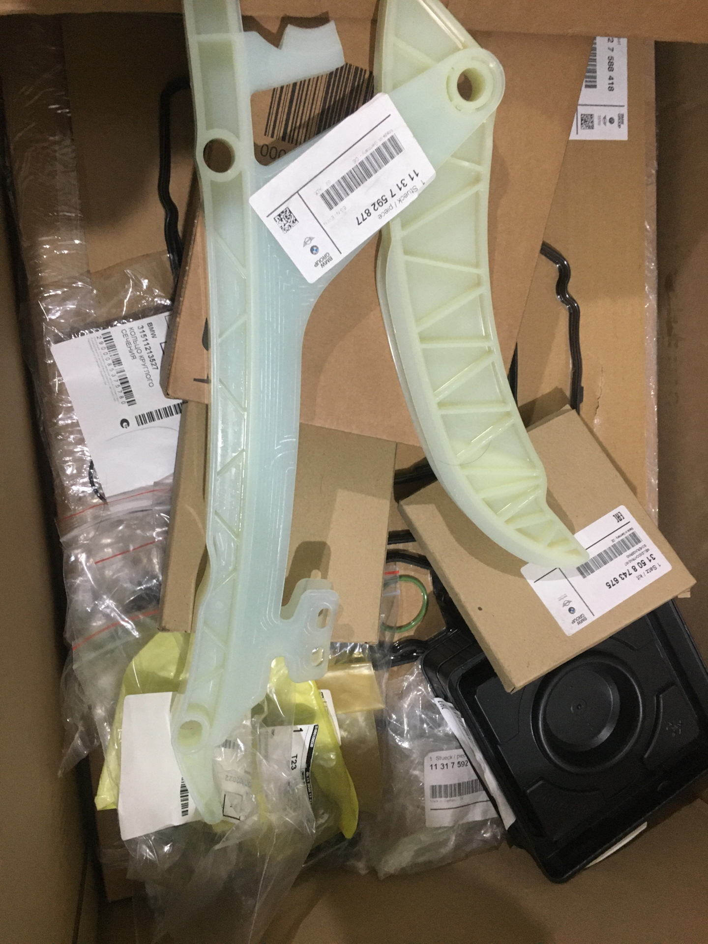 Замена цепи ГРМ на N20 и др. — BMW X3 (F25), 2 л, 2012 года | визит на ...