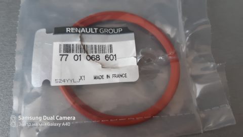 7701068601 Уплотнитель возд. патрубка (рез) RENAULT | Запчасти на DRIVE2