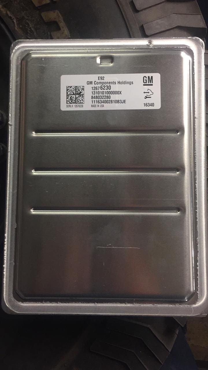 12676230 МОДУЛЬ ЕСМ / MODULE ENG CONT W 2ND MPU A GM | Запчасти на DRIVE2