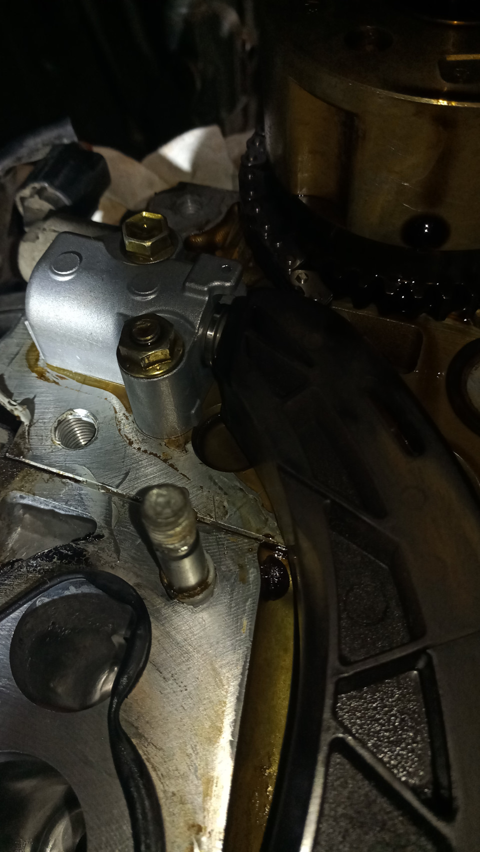 Цепь грм часть 2 — Daihatsu Move (L175/L185), 0,6 л, 2009 года | своими ...