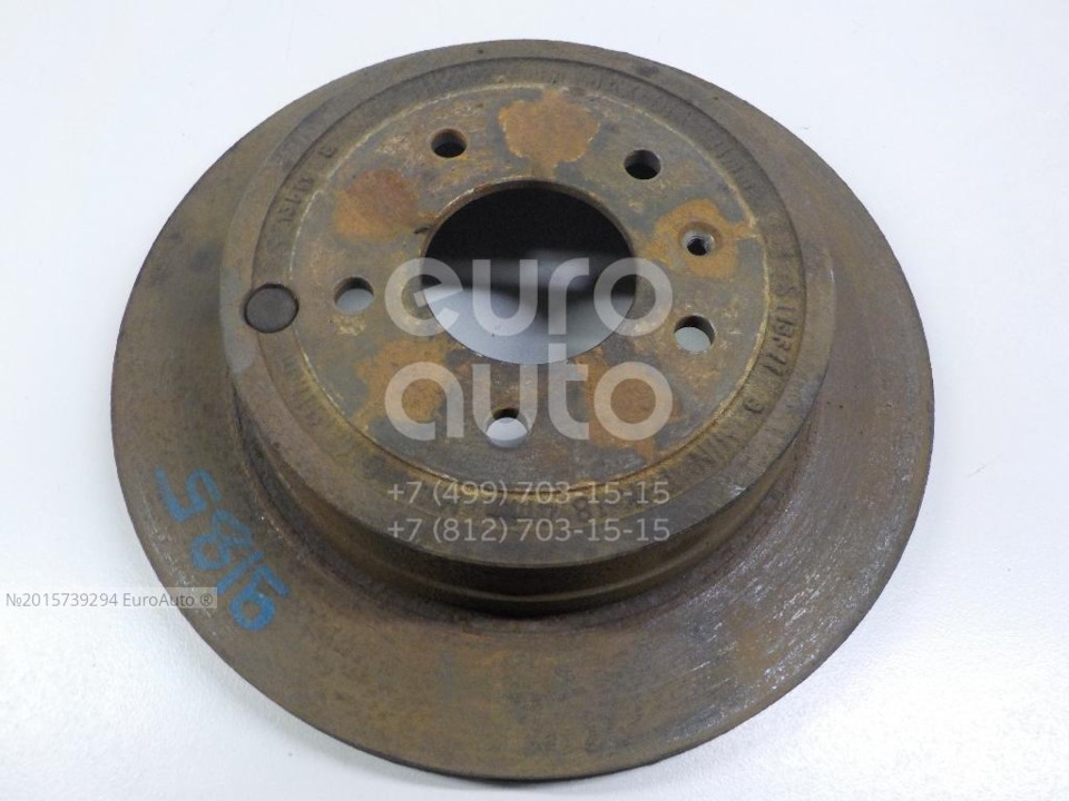 96625873 Диск тормозной GM | Запчасти на DRIVE2