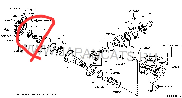 Течь раздатки в районе правого привода — Nissan Pathfinder (4G), 3,5 л ...