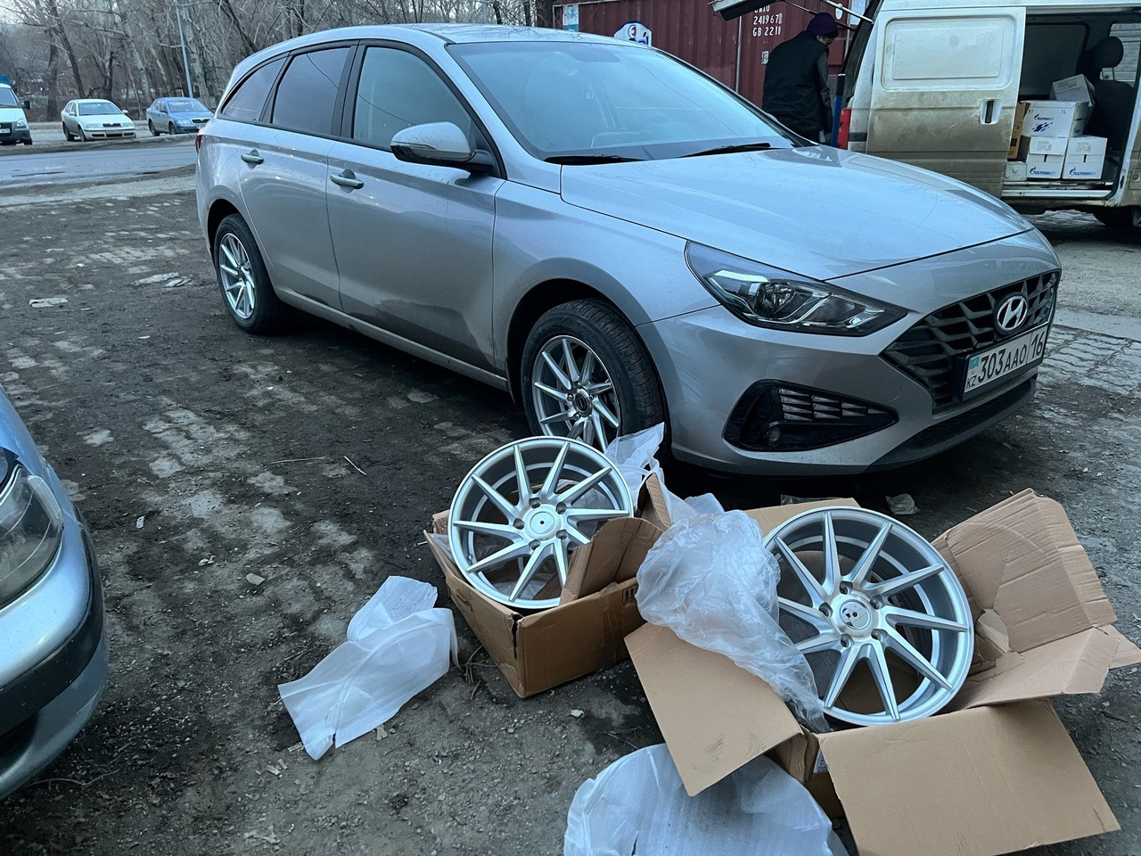 Hyundai i30 (Crossover Wagon) Новые диски Vossen CVT вертушки R16 ...