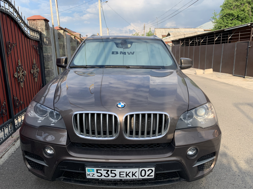 Оригинальный солнцезащитный козырек лобового стекла BMW e70 — 82 11 0 417 983 — BMW X5 (E70), 3 ...