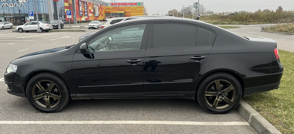 Покраска дисков в темное золото. — Volkswagen Passat B6, 1,9 л, 2008 ...