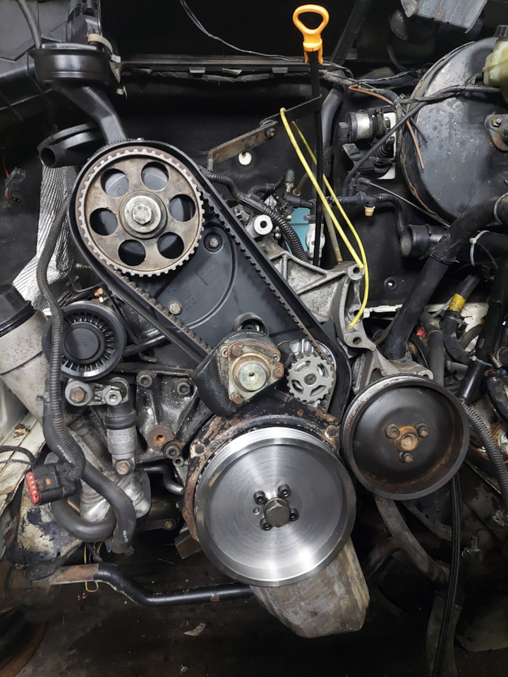 074105251AC Шкив поликлинового ремня с VAG | Запчасти на DRIVE2