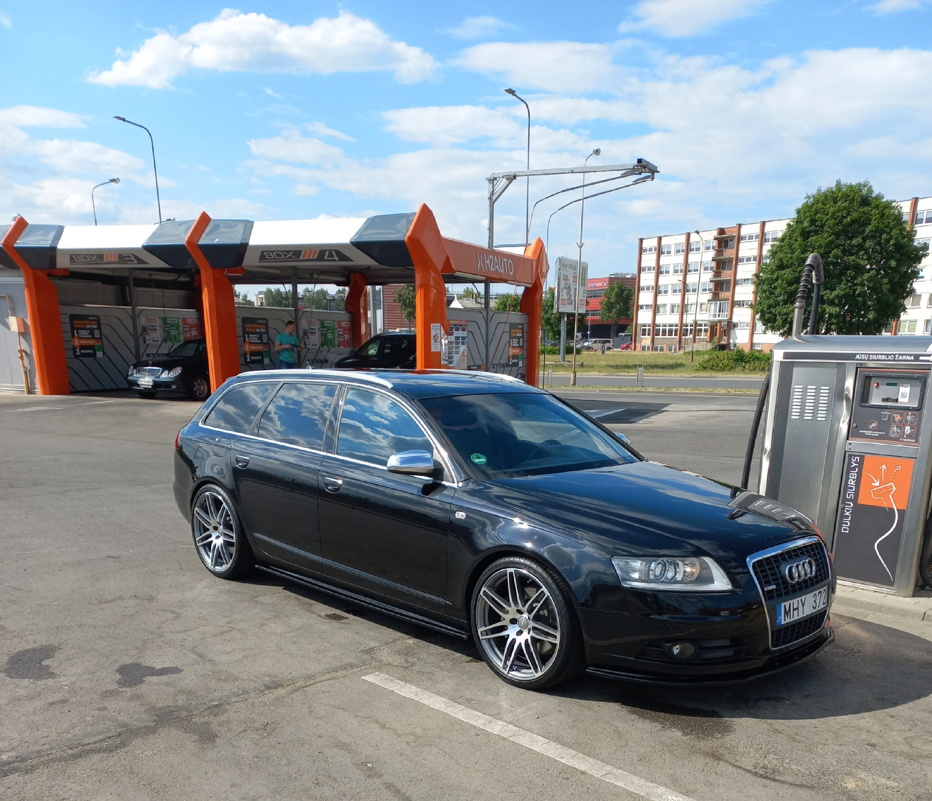 Audi r20 9j et37 + 275/30 r20 — Audi A6 Avant (C6), 3 л, 2007 года | колёсные диски | DRIVE2