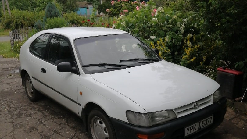 Toyota Corolla (100) 1.3 бензиновый 1993 | 4E-FE на DRIVE2
