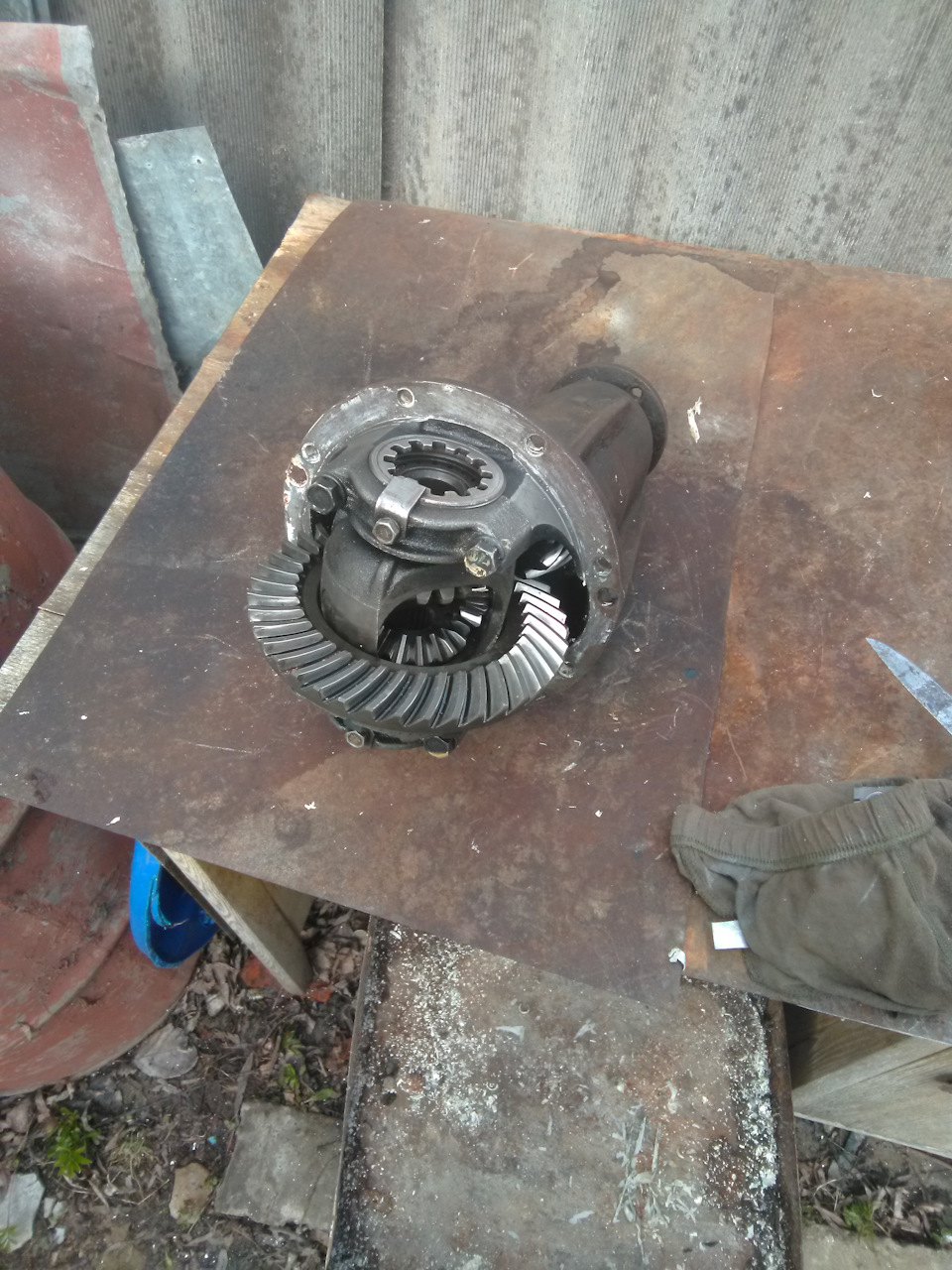 Полная замена масла в коробке передач ZF 0AT — Audi Q7 (1G), 3,6 л ...