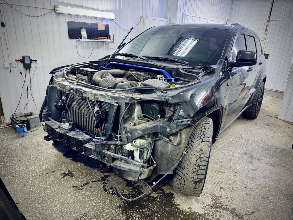 Переделка в рестайлинг SRT #1 — Jeep Grand Cherokee (WK2), 3,6 л, 2011 ...