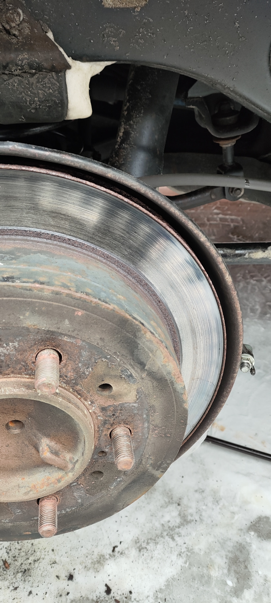 Обслужил задние тормоза — Toyota Land Cruiser 200, 4,7 л, 2009 года ...