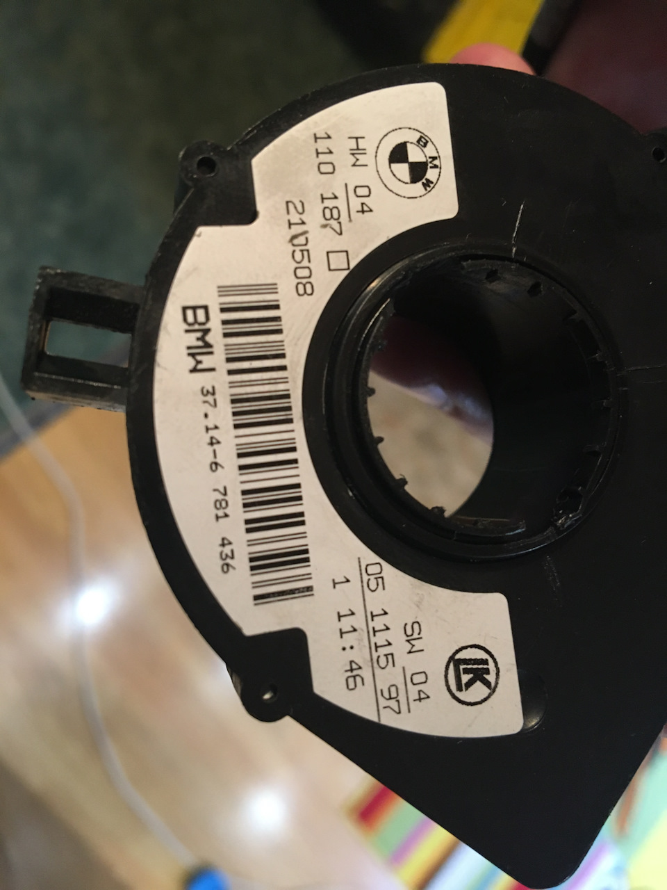 37146781436 Датчик угла поворота рулевого колеса BMW | Запчасти на DRIVE2