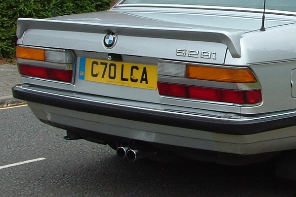 Пополнение коллекции — BMW 5-series e28 Zender Heckspoiler — DRIVE2