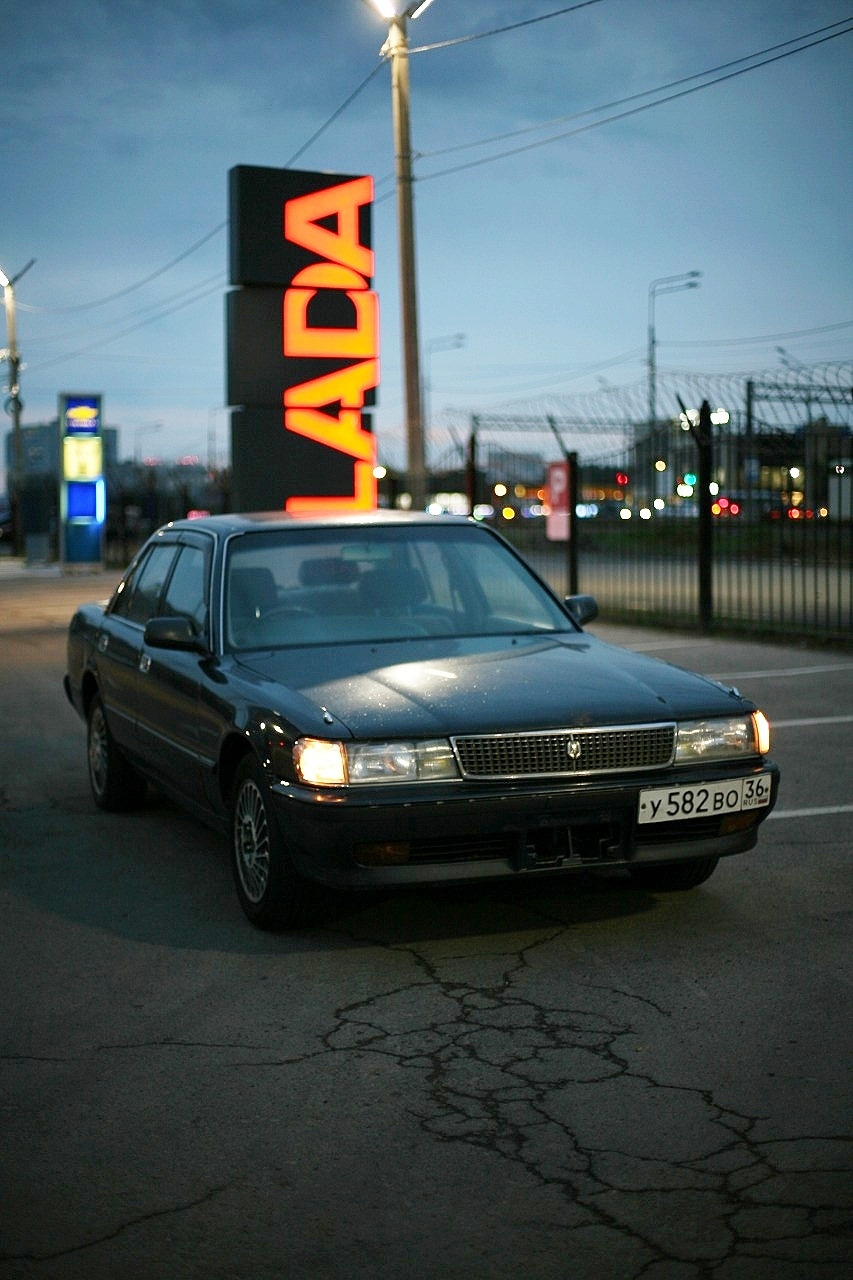 Пофоткали после работы Mark II GX81 Sedan — Toyota Mark II (80), 2 л ...