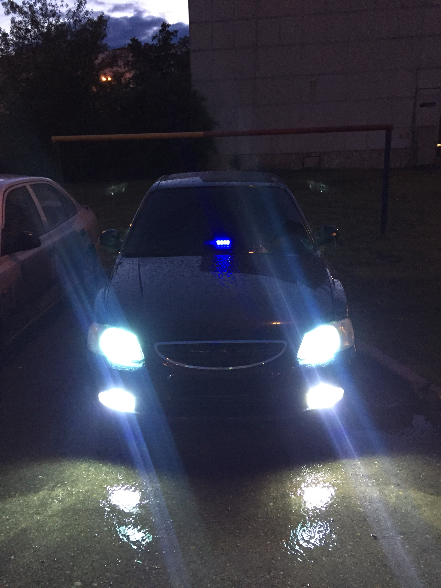 Затонировал люмаровской 5-кой — Hyundai Accent (2G), 1,5 л, 2008 года ...