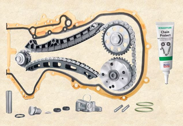 Как заменить цепь ГРМ на шкода Фабия BTS (CFNA, CLSA) 1,6 (105 л.с ...