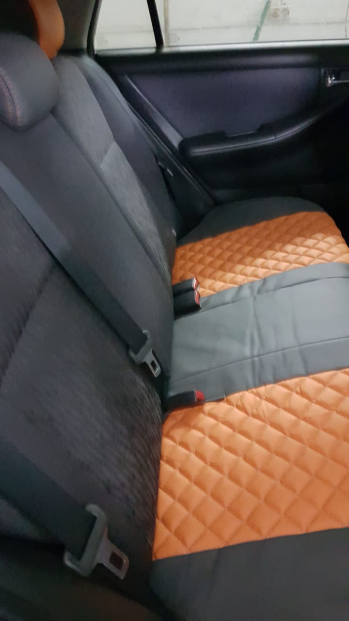 Чехлы, чехлы, чехольчики 🤗🤗🤗 — Toyota Corolla (120), 1,6 л, 2003 года ...