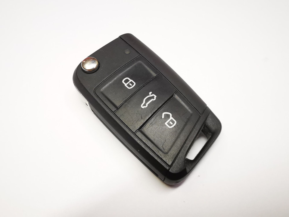 Kessy key without a trigger — Skoda Octavia Combi A7 Mk3, 1,4 л, 2017 ...