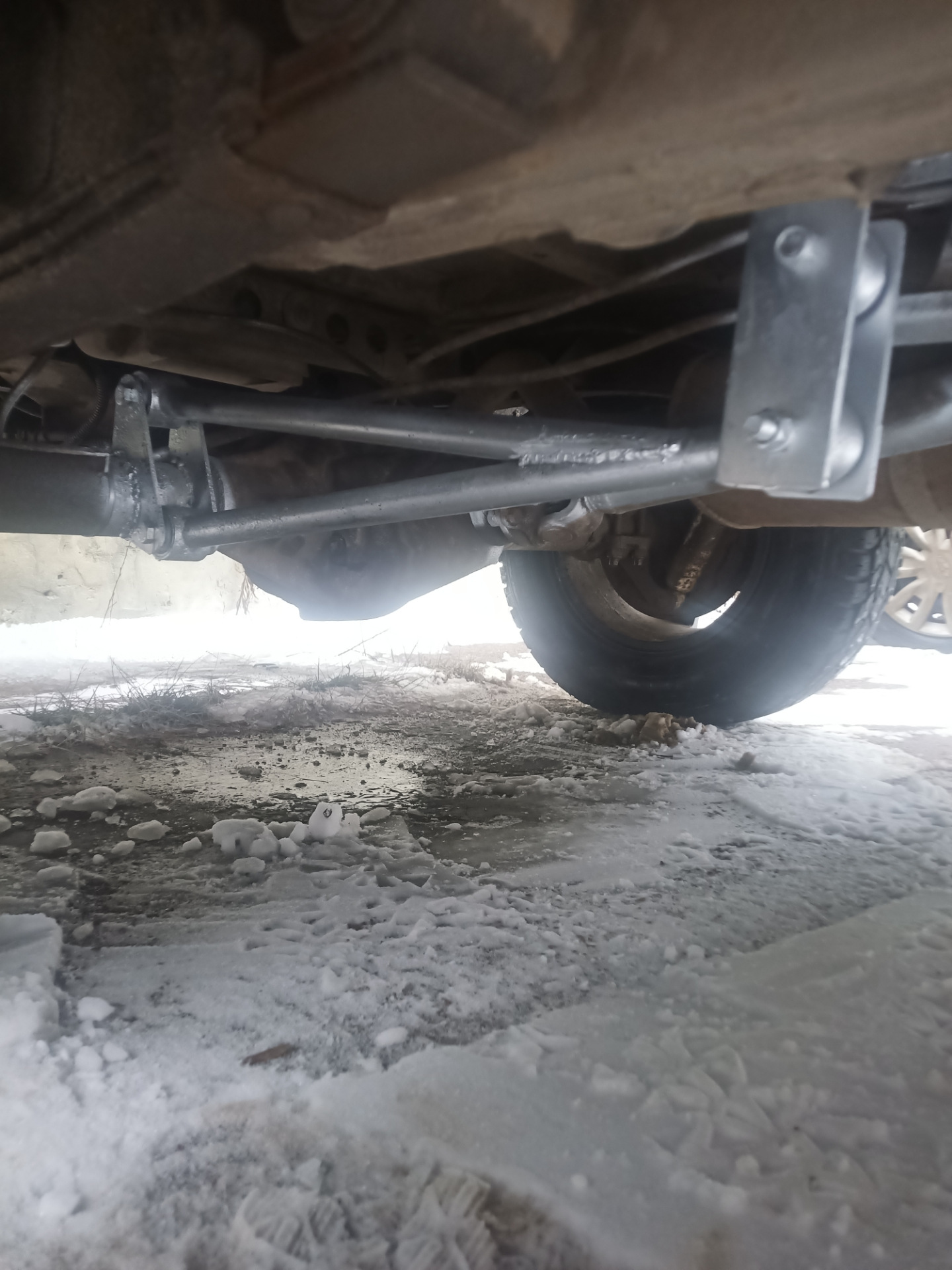 Трекшен бар. — УАЗ Patriot, 2,7 л, 2014 года | тюнинг | DRIVE2