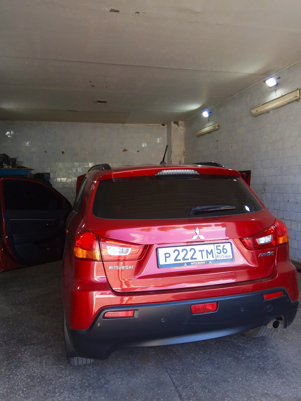 Установка пневмо-сигнала — Mitsubishi ASX, 1,6 л, 2011 года | тюнинг ...
