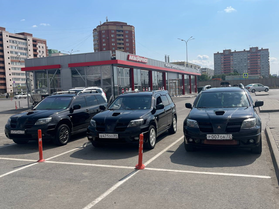 Встреча в Омске — Mitsubishi Outlander (1G), 2 л, 2005 года | встреча ...