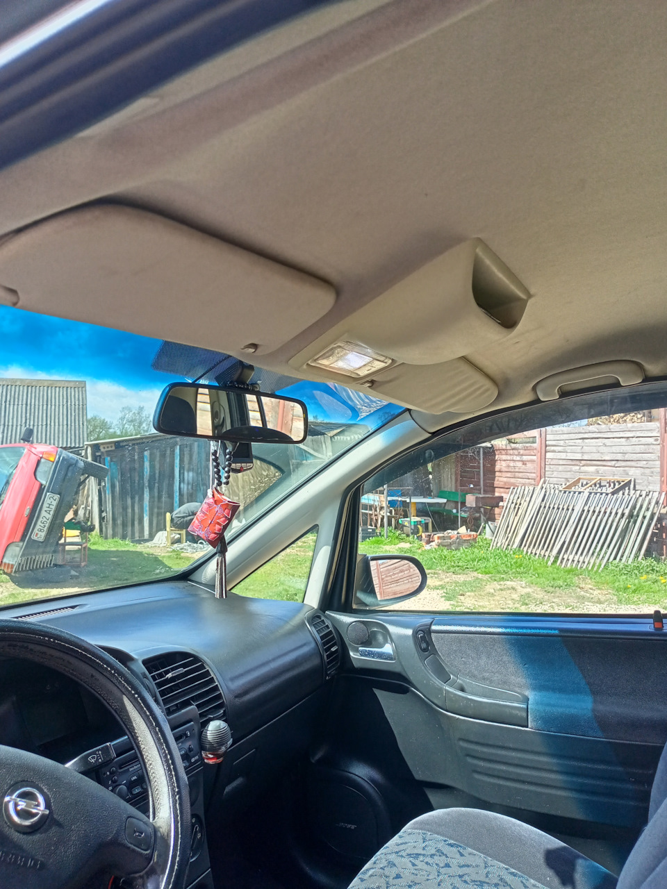 Кармашек. — Opel Zafira A, 2 л, 2000 года | аксессуары | DRIVE2