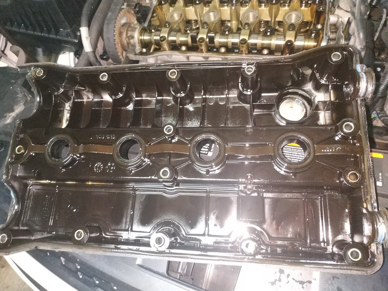 Замена прокладки клапанной крышки на супер крутую T абразную ELRING ...