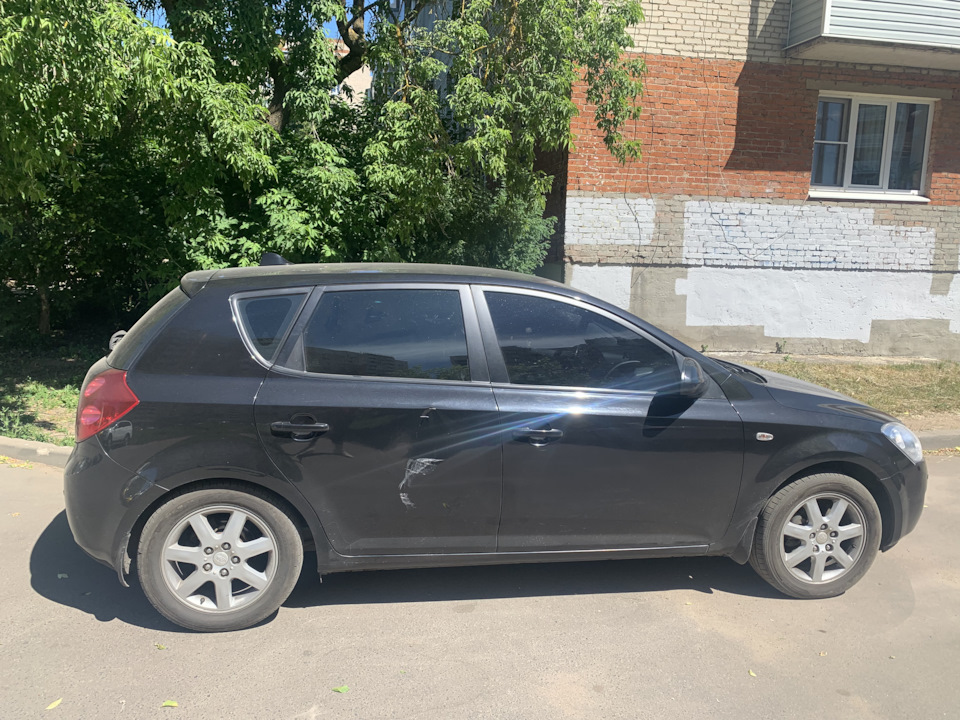 Обед, оказался не вкусным! — KIA Ceed (1G), 1,6 л, 2009 года | ДТП | DRIVE2