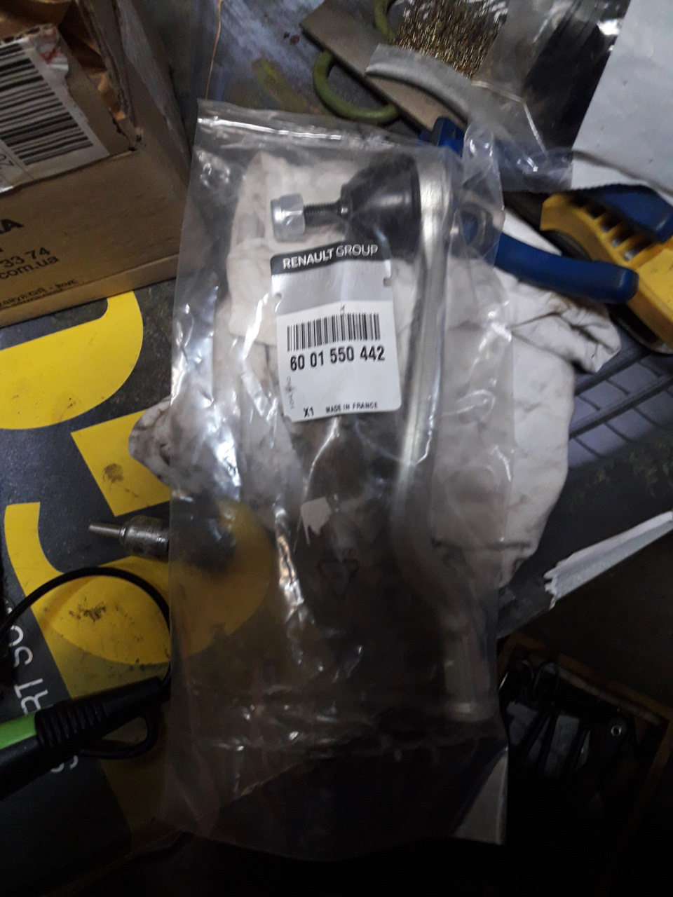 6001550442 Наконечник в сборе RENAULT | Запчасти на DRIVE2