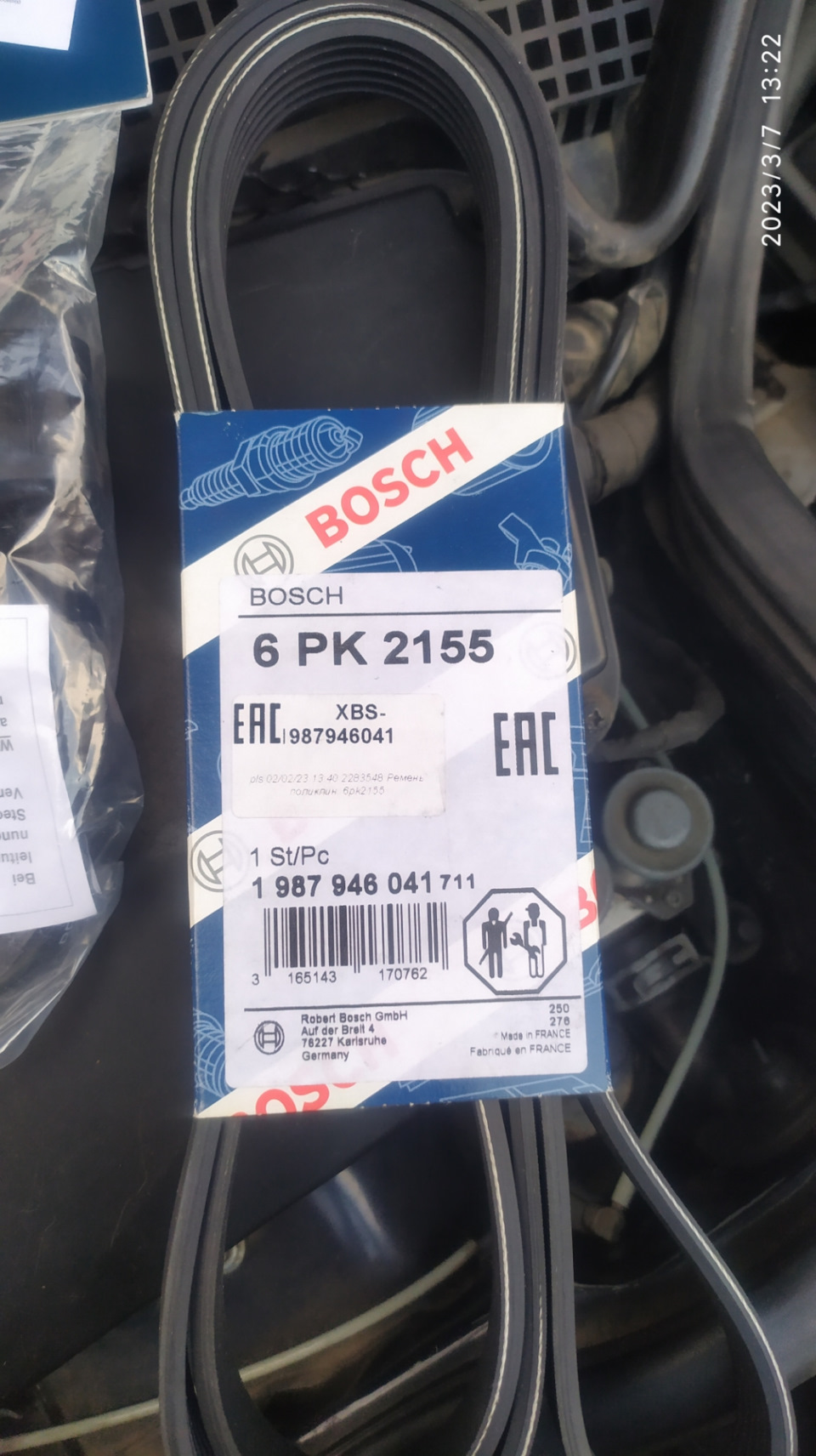 6PK2155 Поликлиновой ремень CONTITECH | Запчасти на DRIVE2