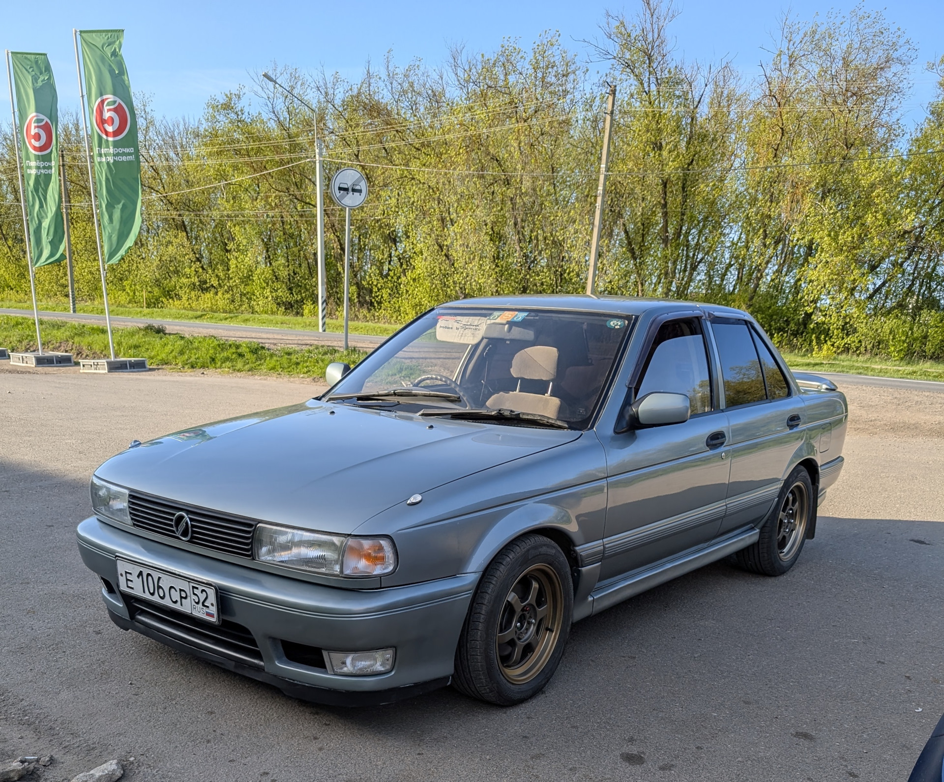 Просто фотка — Nissan Sunny (B13), 2 л, 1991 года | фотография | DRIVE2