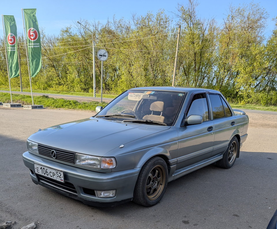 Просто фотка — Nissan Sunny (B13), 2 л, 1991 года | фотография | DRIVE2