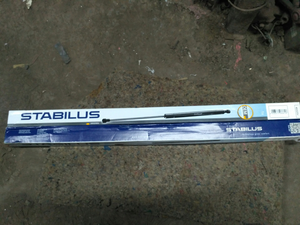 Газовые упоры Stabilus 4932SV — Skoda Octavia A4 Mk1, 1,6 л, 2006 года ...