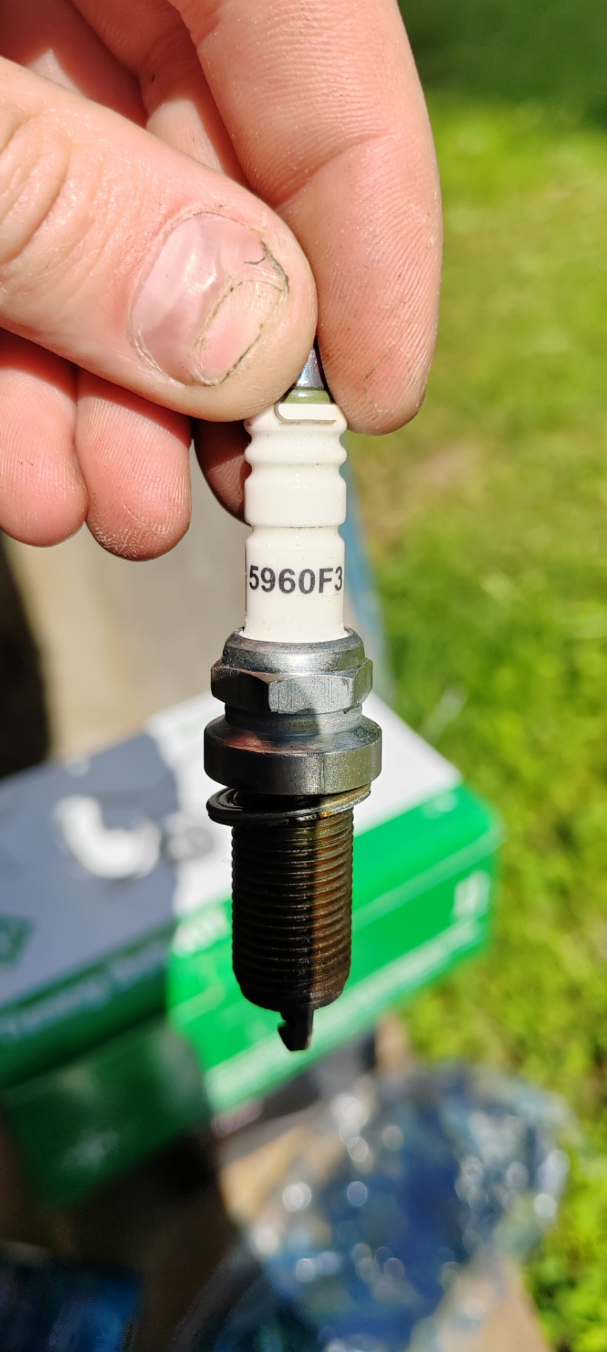 5960F3 Свеча зажигания Peugeot Citroen | Запчасти на DRIVE2