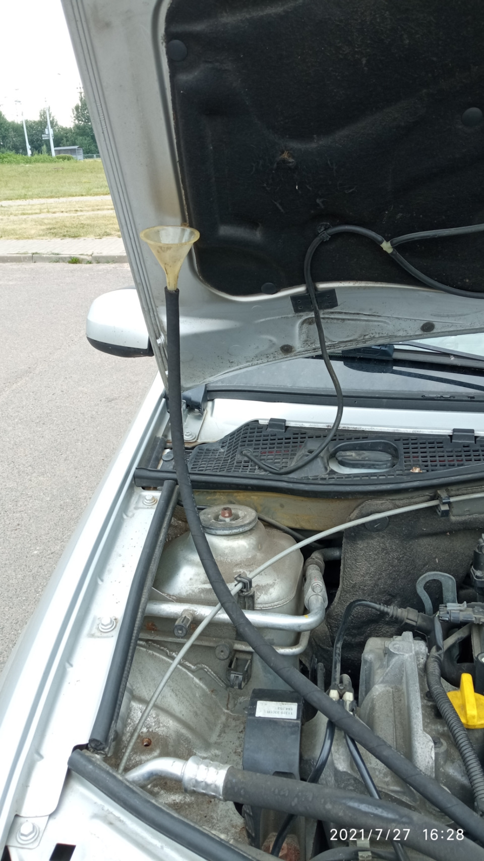 Largus K4M. Замена масла КПП. — Lada Ларгус, 1,6 л, 2013 года | своими руками | DRIVE2