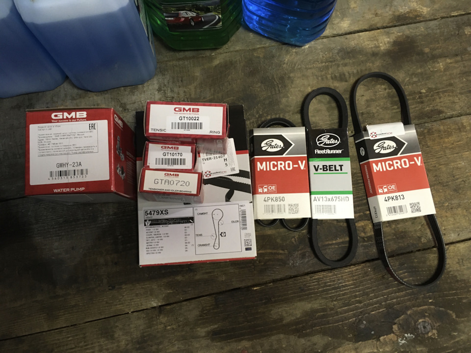 Самостоятельная замена ремня ГРМ — Hyundai Accent (2G), 1,5 л, 2011 ...