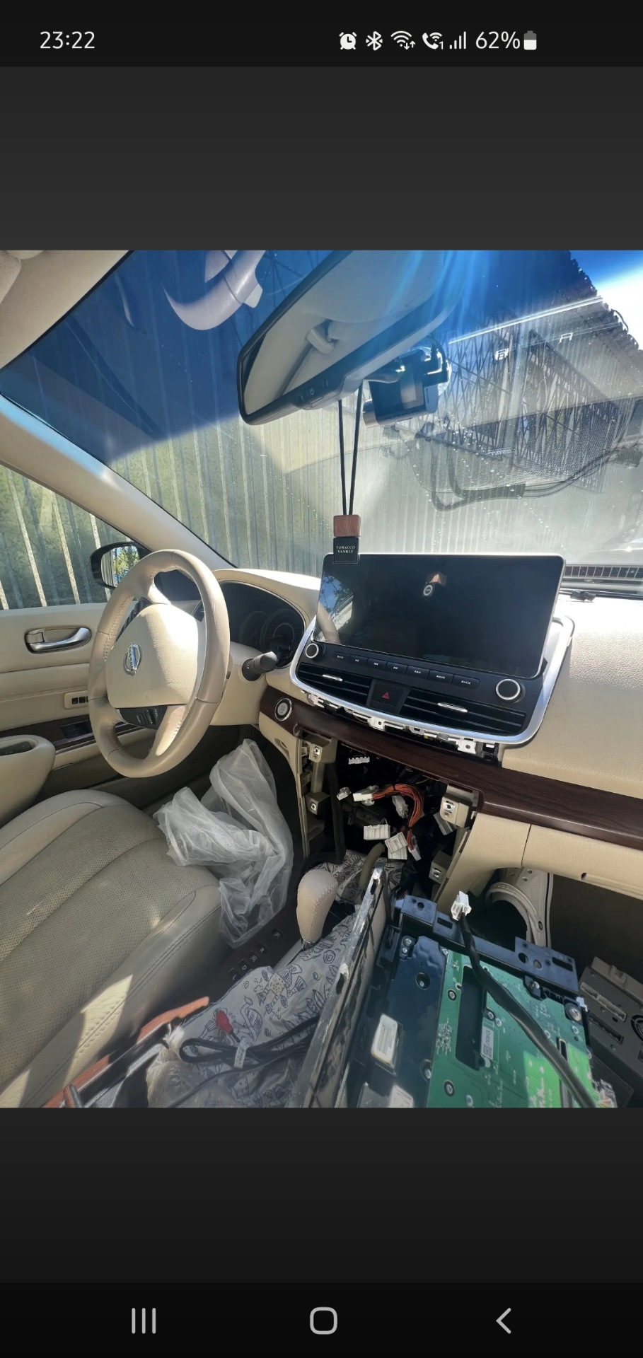 Магнитола в Nissan teana J32 — Nissan Teana (J32), 2,5 л, 2010 года ...