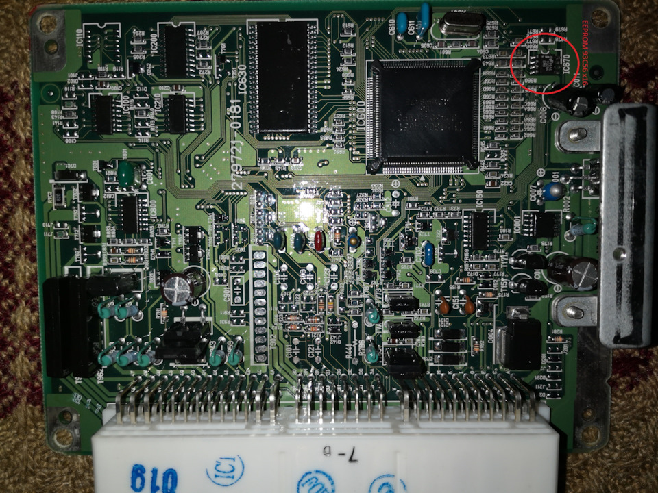 Mazda 323 1998, engine ZL 1.5L, ECU Denso ZL05 18 881A ( ZL0518881 тоже ...