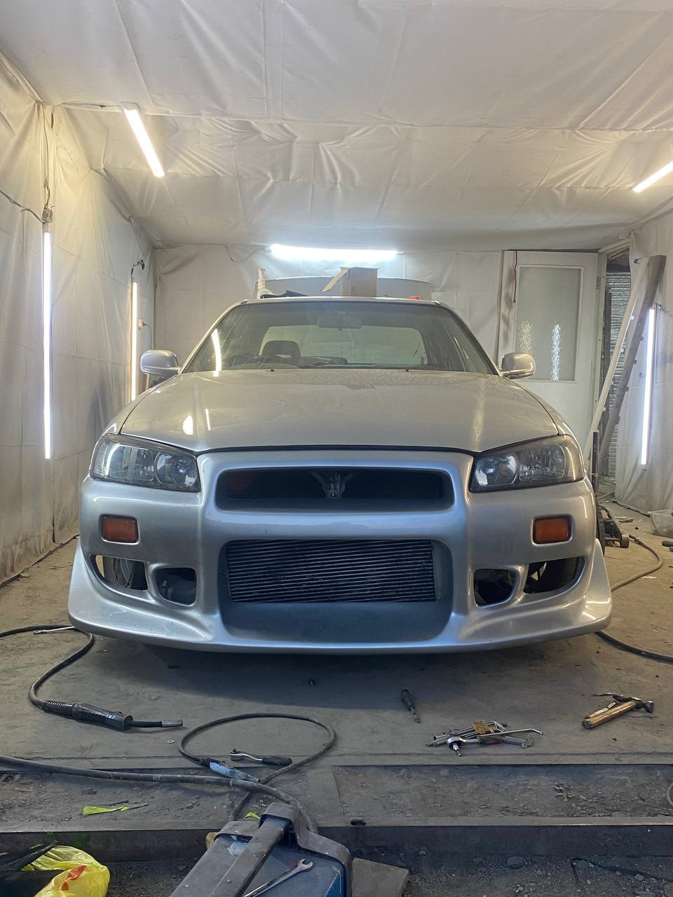 Сборка 96%. — Nissan Skyline (R34), 2,5 л, 1998 года | стайлинг | DRIVE2