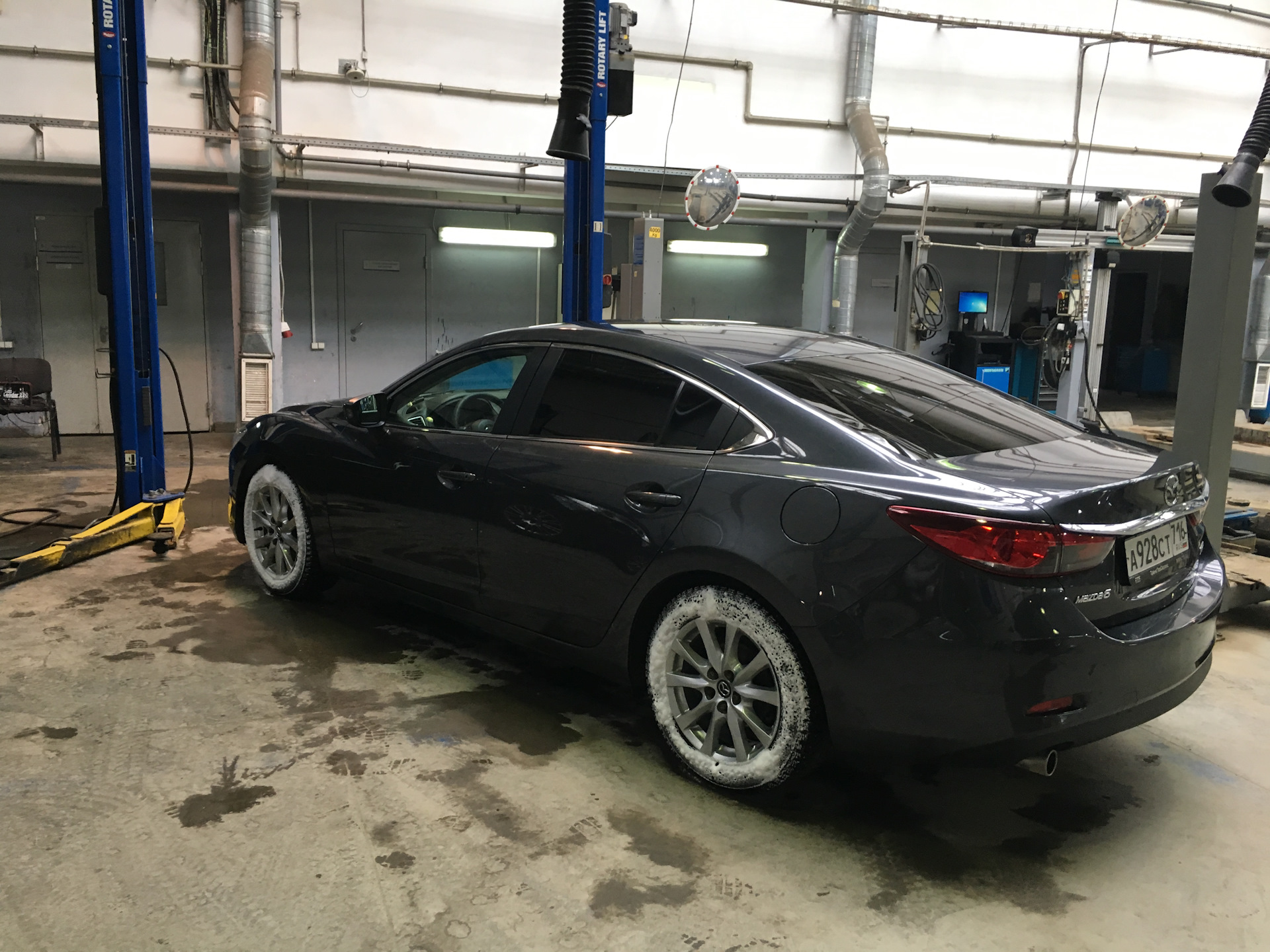 Вытягивание без покраски — Mazda 6 (3G), 2 л, 2013 года | визит на ...