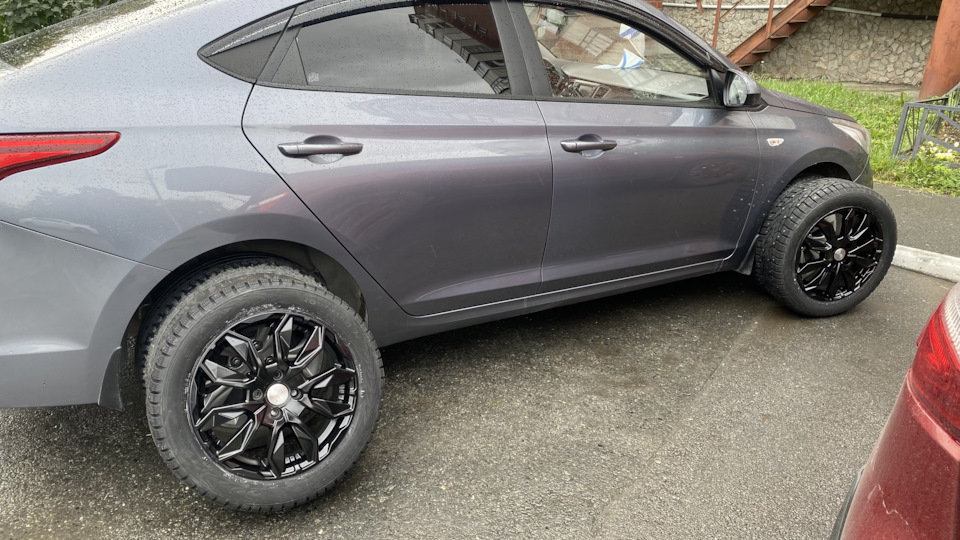 К зиме готов, шины, диски… — Hyundai Solaris (2G), 1,6 л, 2019 года ...