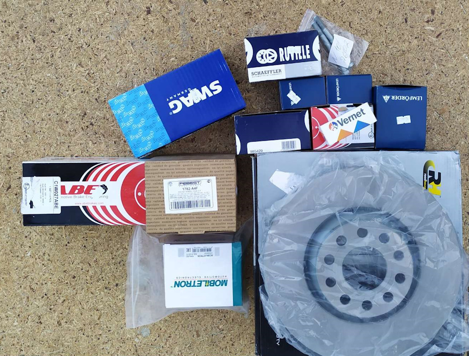 Плановый ремонт передней подвески — Audi A4 Avant (B6), 2,5 л, 2001 ...