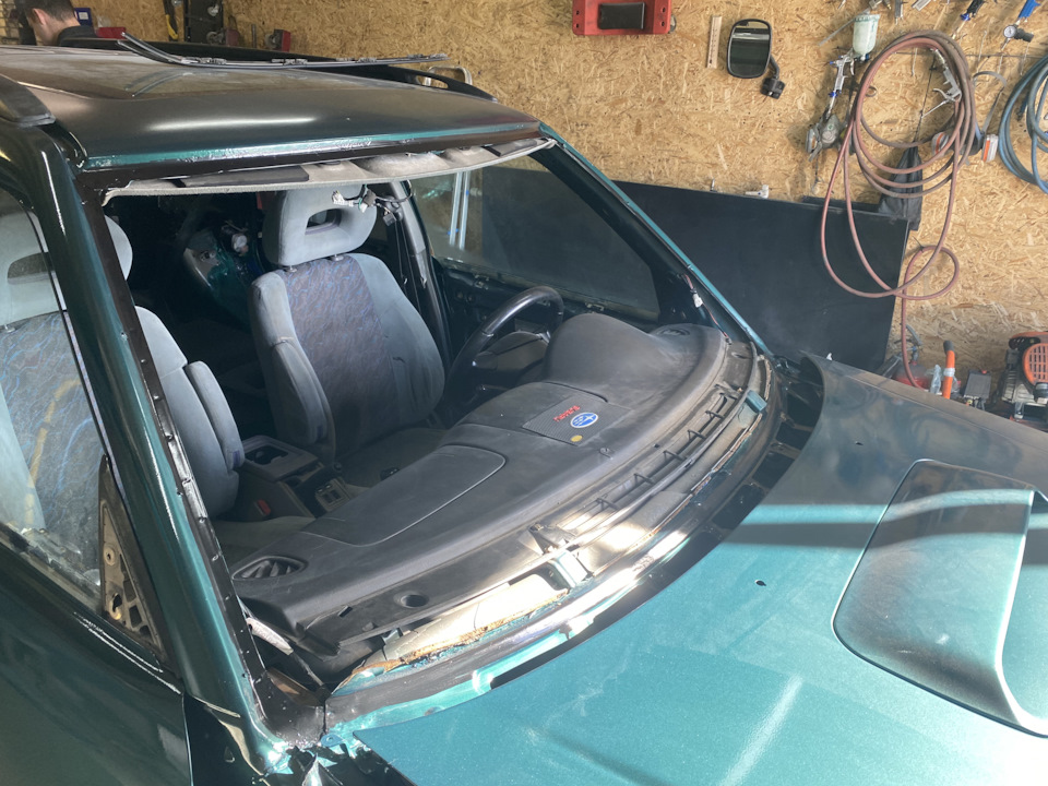 Кузов часть 4 — Subaru Forester (SF), 2 л, 1999 года | кузовной ремонт ...