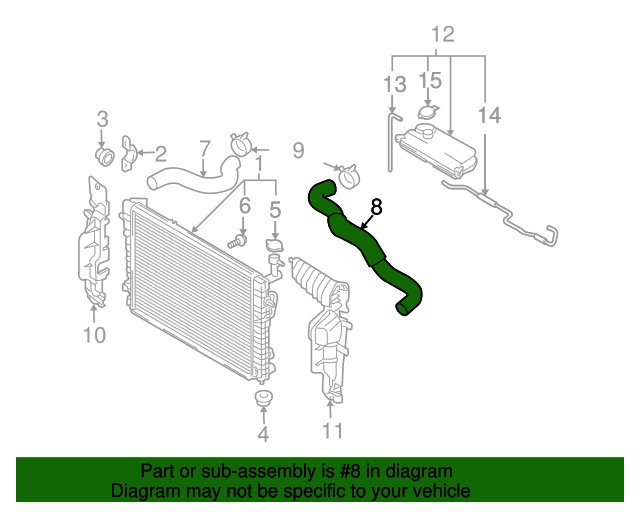 254122E100 Шланг системы охлаждения KIA HYUNDAI | Запчасти на DRIVE2