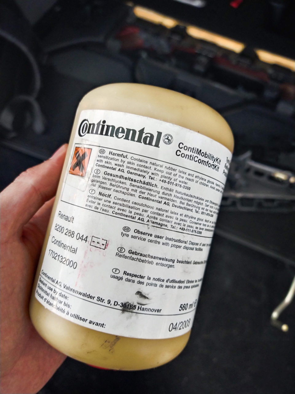 Диковинные штуковины — Renault Scenic II, 1,9 л, 2004 года | аксессуары ...