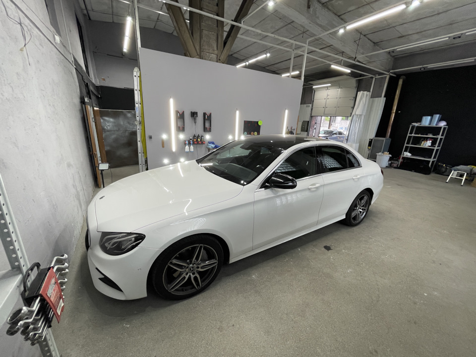 Химчистка, мойка от битума и металлических точек. — Mercedes-Benz E ...