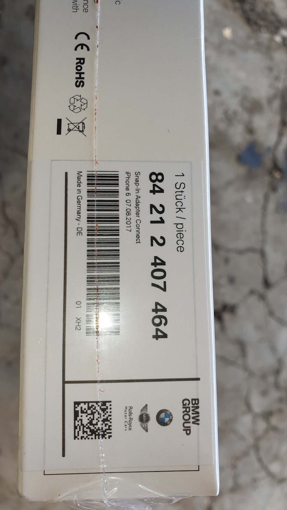 84212407464 Адаптер Snap-In Connect BMW | Запчасти на DRIVE2