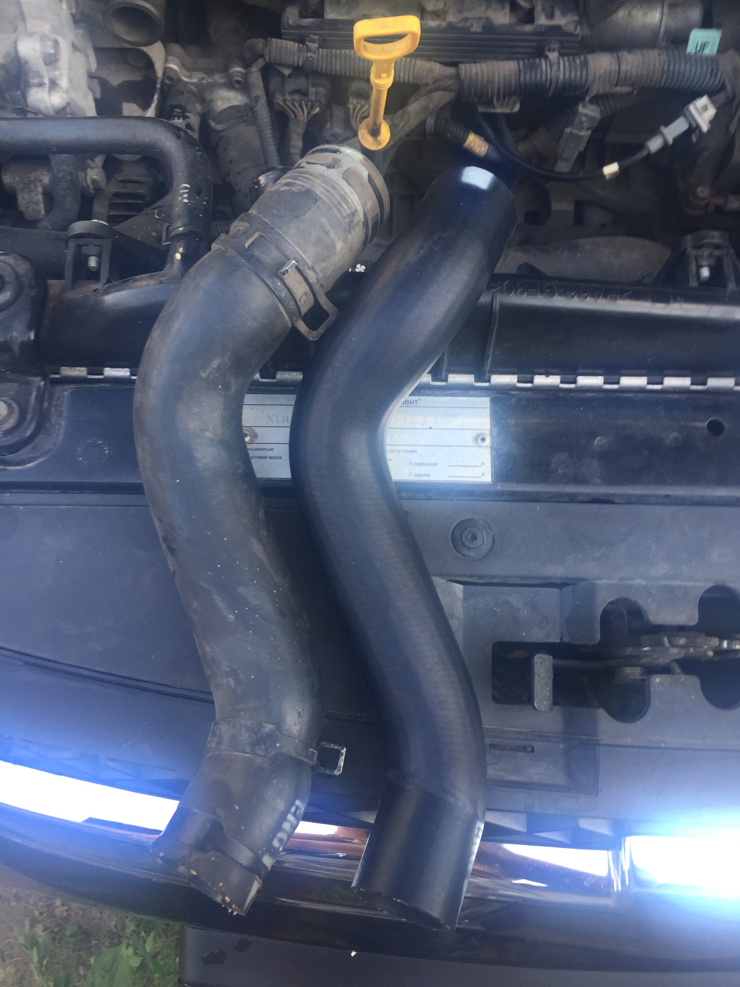 Пухлые патрубки))) — Chevrolet Epica, 2 л, 2010 года | своими руками ...