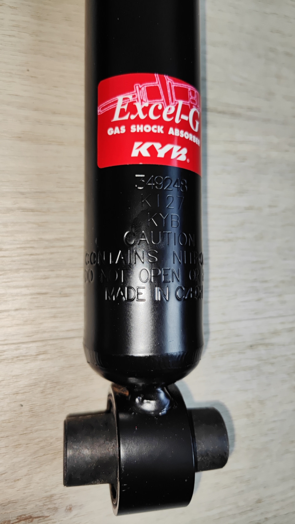 349243 Амортизатор задний (левый/правый). Серия Excel-G KYB | Запчасти ...