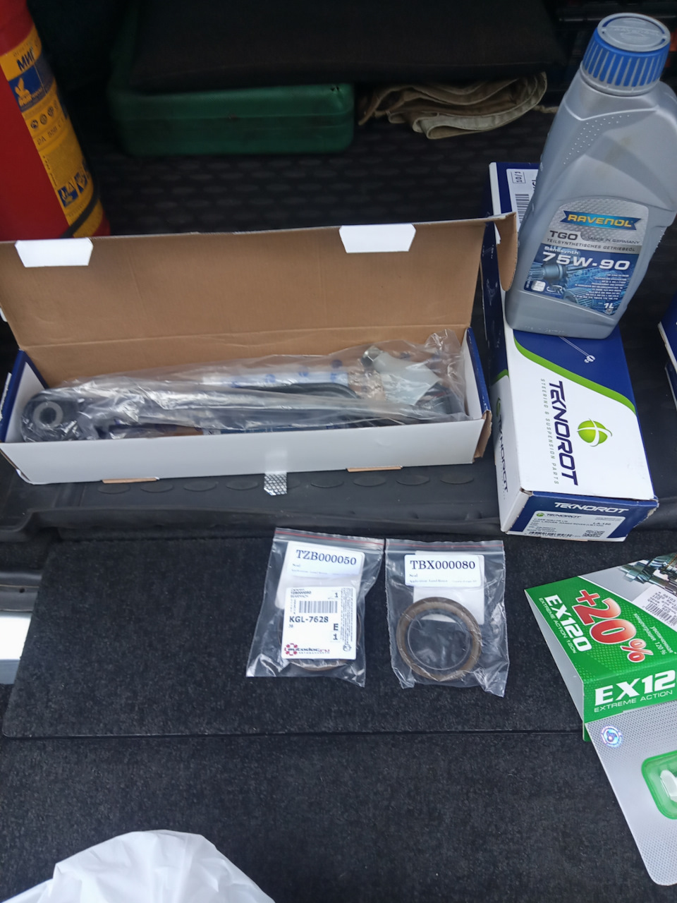 Замена передней подвески — Land Rover Range Rover (3G), 3,6 л, 2007 ...